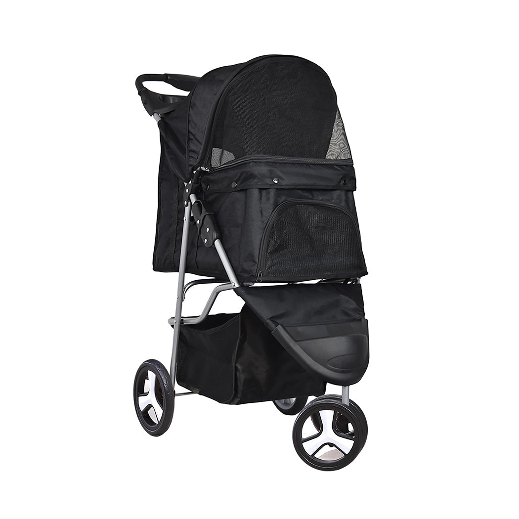 PaWz Pet Stroller | 3 Wheels Dog Cat Cage